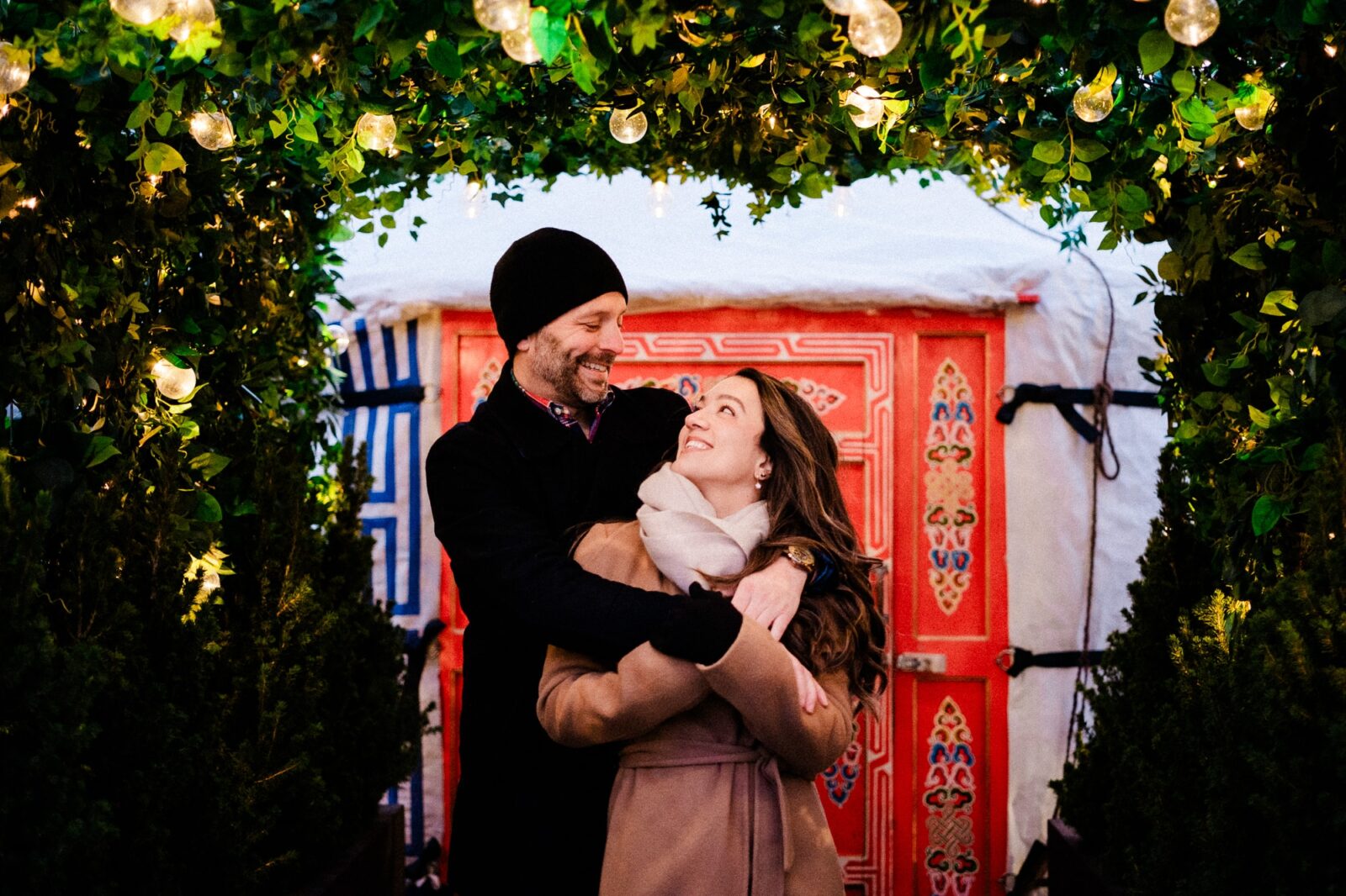 Winter Engagement at STACKT Market