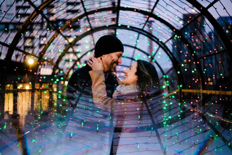 Winter Engagement at STACKT Market